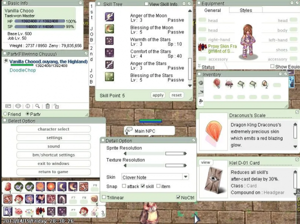 Custom Skins/Theme for your Ragnarok - BraveRO Wiki