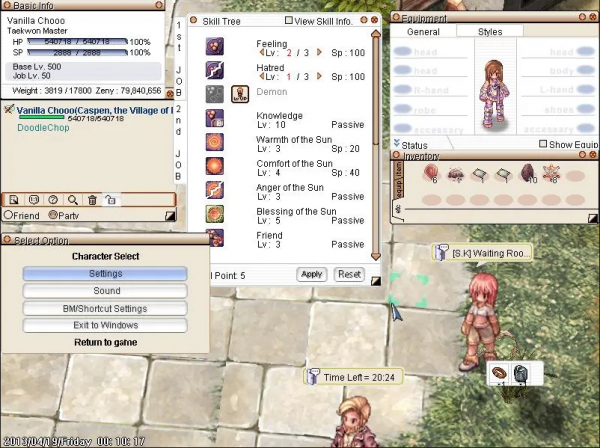Custom Skins/Theme for your Ragnarok - BraveRO Wiki